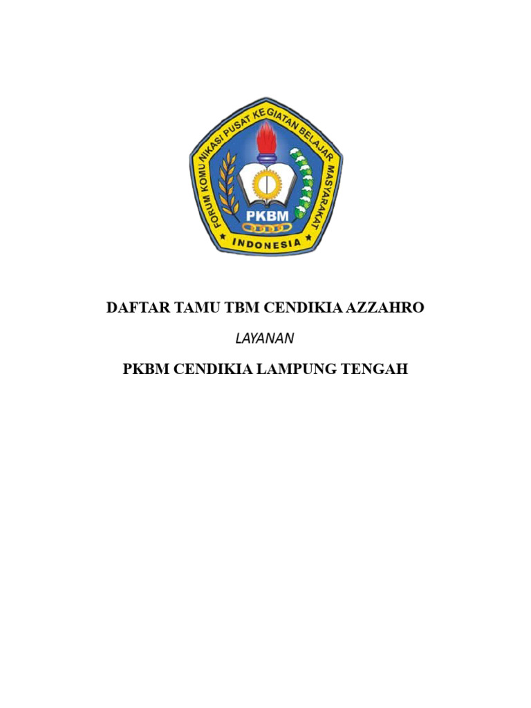 Daftar Tamu TBM Cendikia Azzahro | PDF