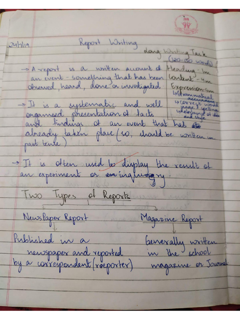 Report Writing | PDF