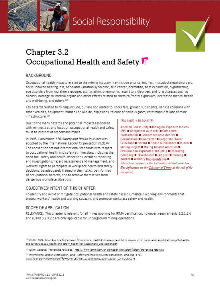 Chapter 3.2 Occupational HS | PDF | Occupational Safety And Health | Occupational Hygiene