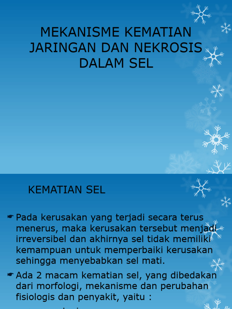 Kematian Sel Dan Jaringan | PDF