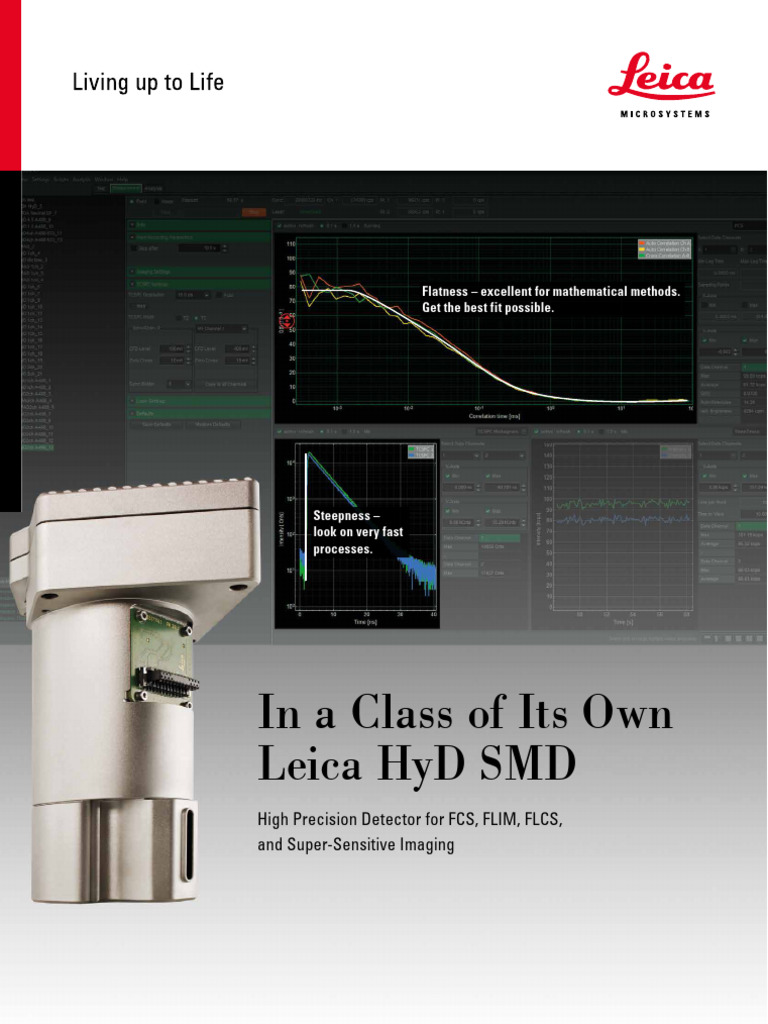 Leica TCS SP8 HyD SMD-Flyer_EN | PDF | Applied And Interdisciplinary ...