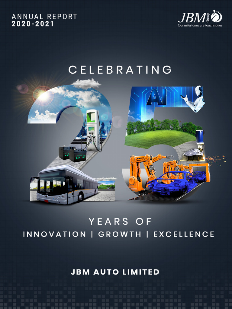 JBM Auto Annual Report 2020 21 | PDF | Financial Statement | Car
