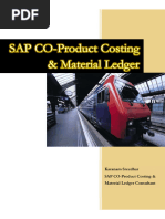 Material Ledger Configuration | PDF | Computers