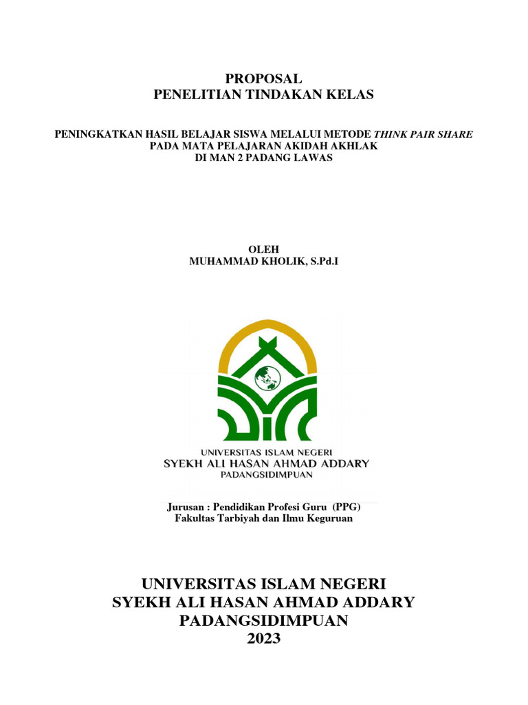 Contoh LK 11 PTK | PDF