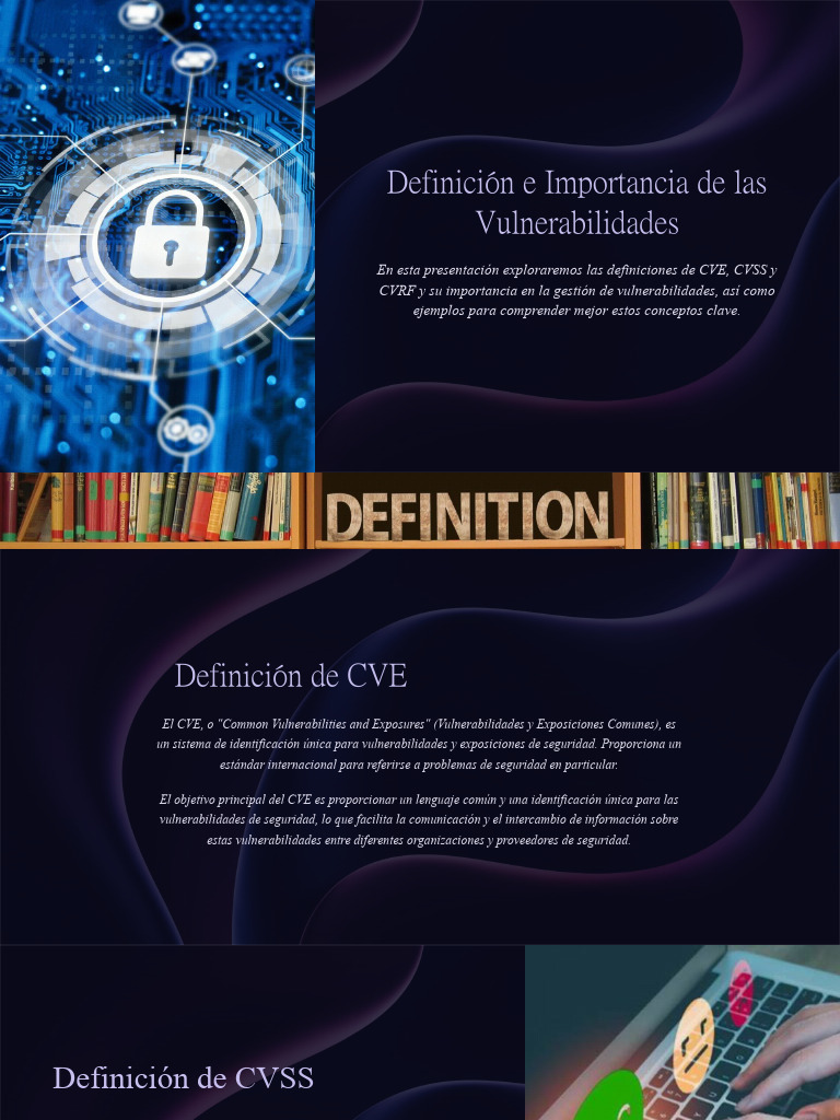 CVE CVSS CVRF en Seguridad en El Desarrollo de Aplicaciones | Descargar gratis PDF ...