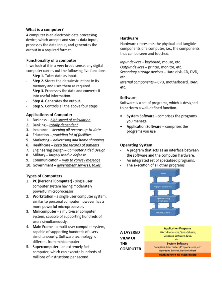 COM PROG Reviewer | PDF | Programming | Computer Program COM PROG Reviewer | PDF | Programming | Computer Program
