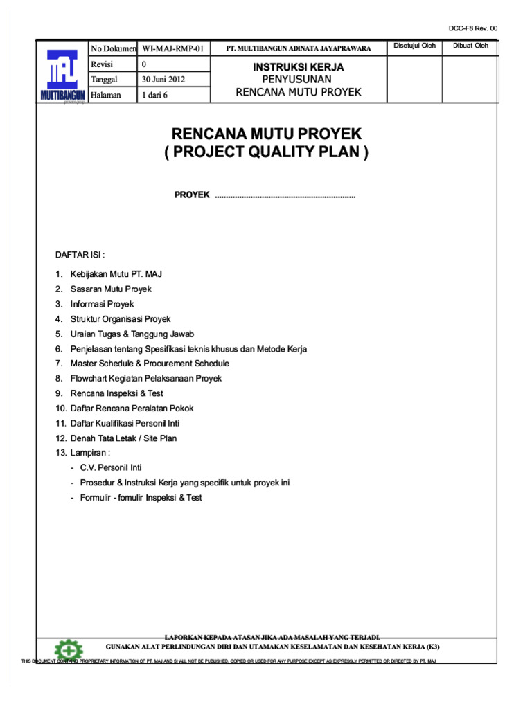 pdf-001-rencana-mutu-proyek-rmp_compress | PDF