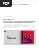 Red Data Book | PDF