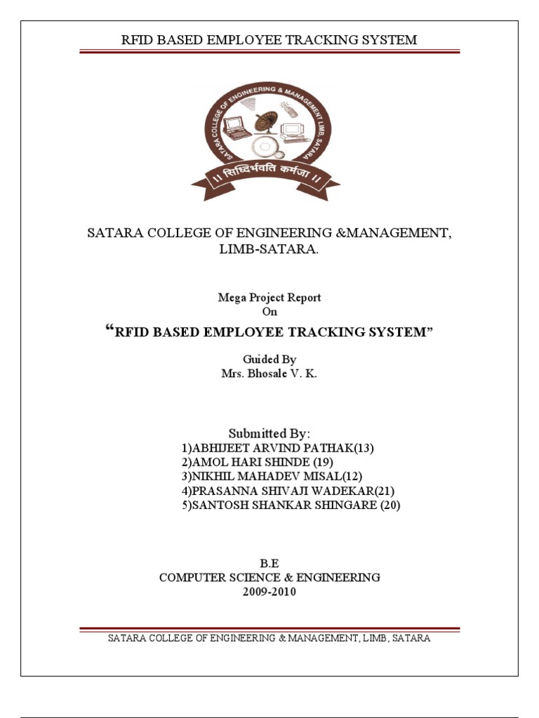 Rfid Based Employee Tracking System" | PDF | Java (Programming Language ...
