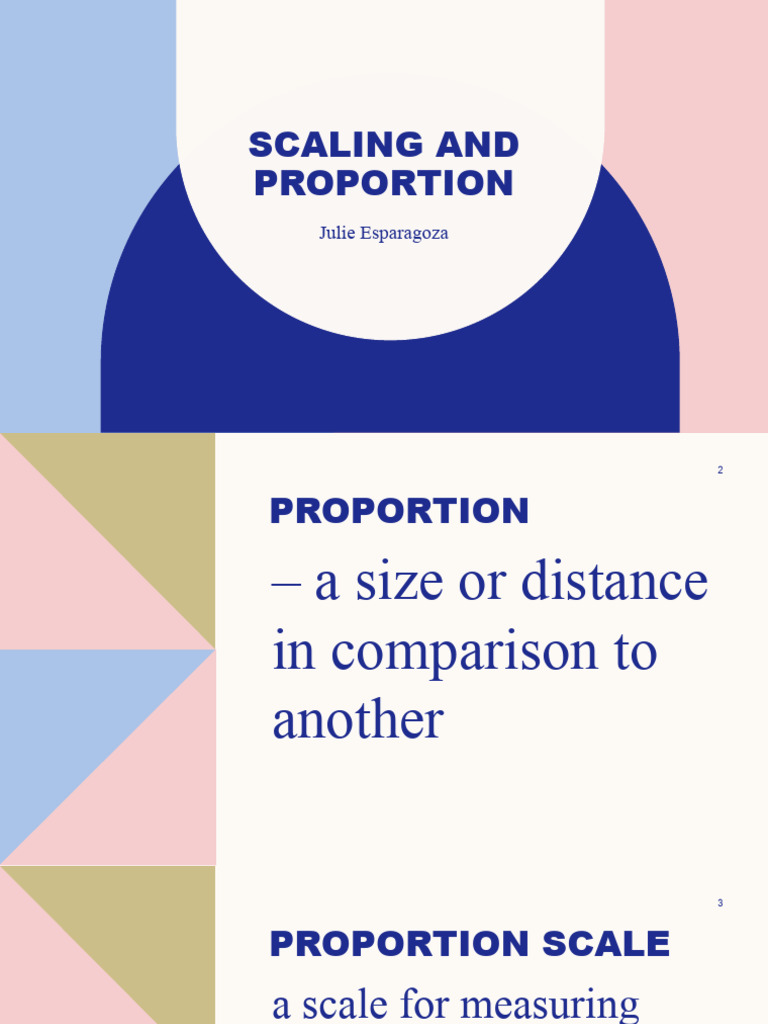 Understanding Scale and Proportion | PDF | Dimension | Metrology