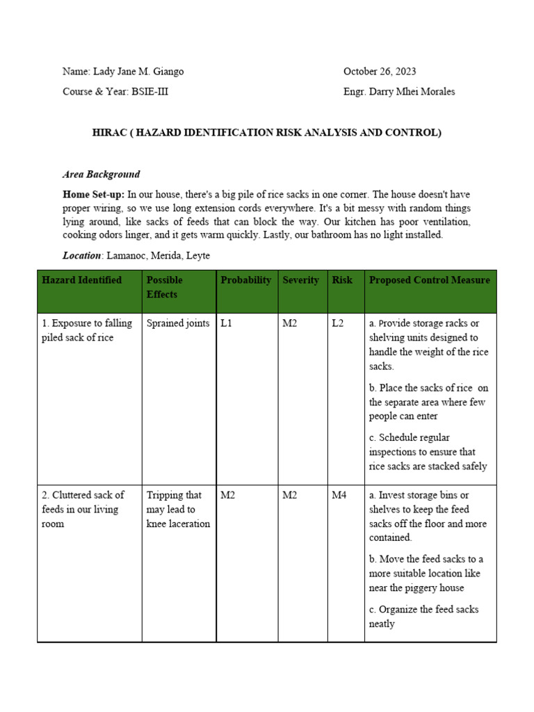 Lady Jane Giango - HIRAC | PDF | Building Engineering | Safety