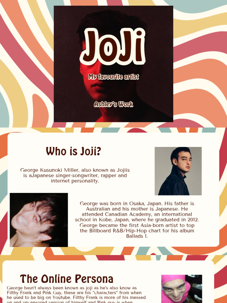 Joji | PDF | Music Industry | Recorded Music