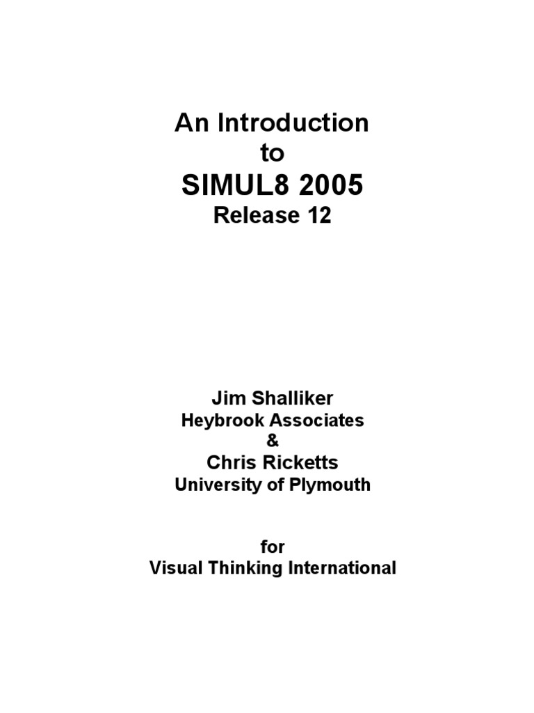 Manual Simul8 Completo | PDF | Chart | Simulation