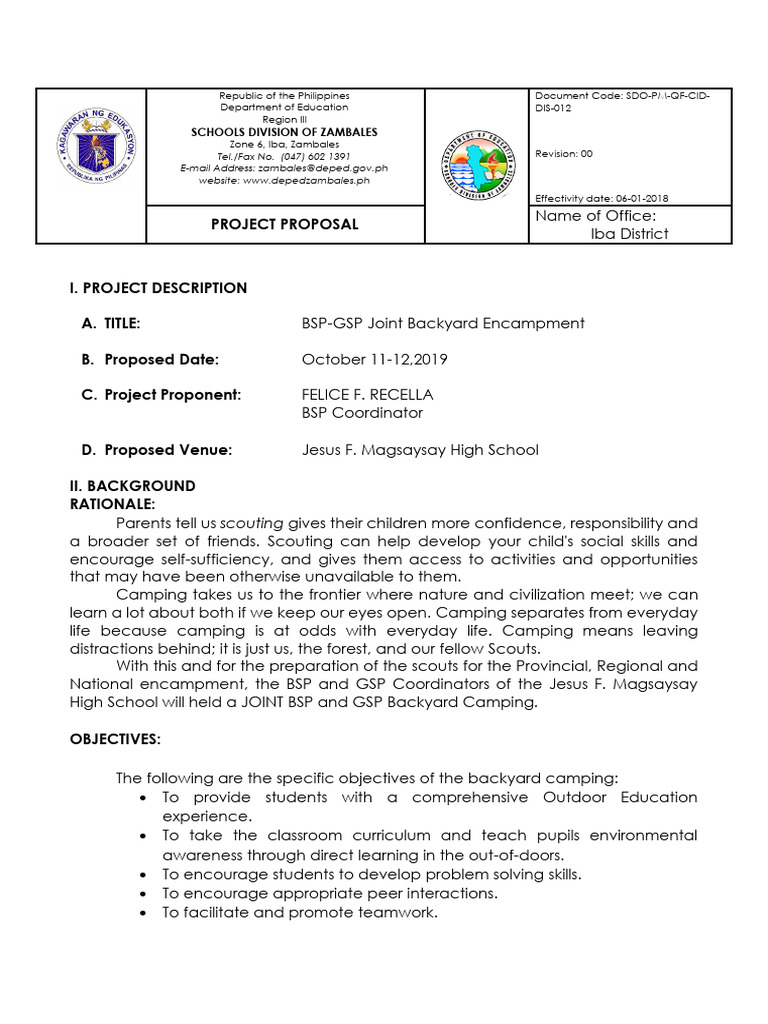 BSP Encampment ACR | Download Free PDF | Learning