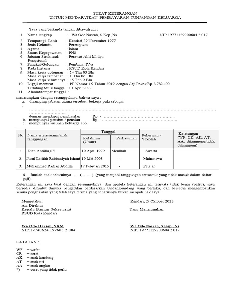 Blanko Kp4 Format Pdf