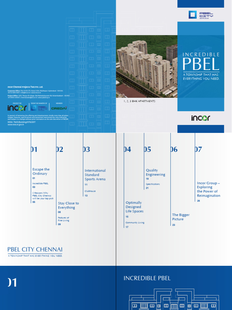 PBEL City Brochure | PDF | Tile | Sink