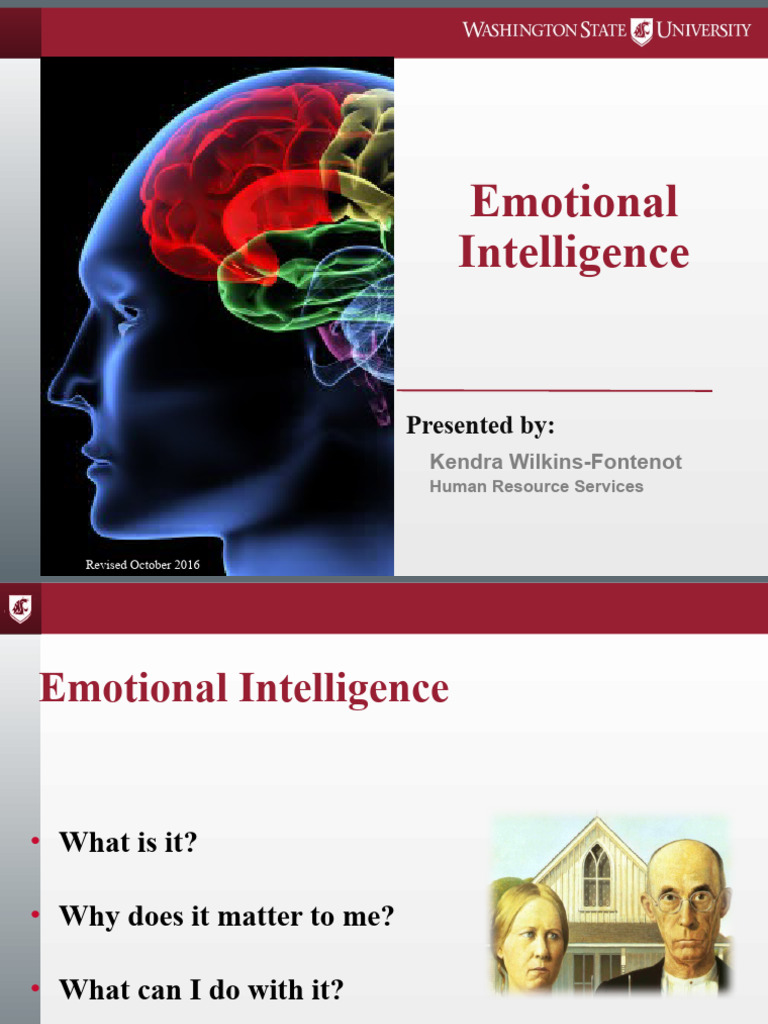Emotional Intelligence Guide | PDF | Emotional Intelligence | Intelligence