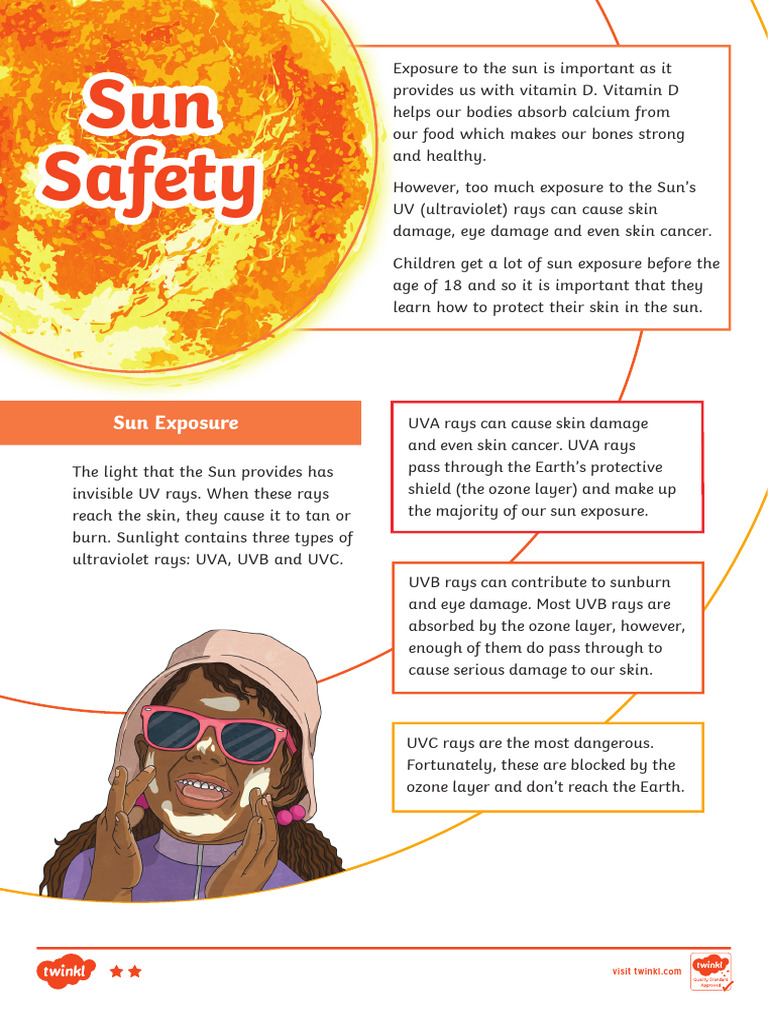 Sun Safety and UV Protection Guide | PDF | Ultraviolet | Sunscreen