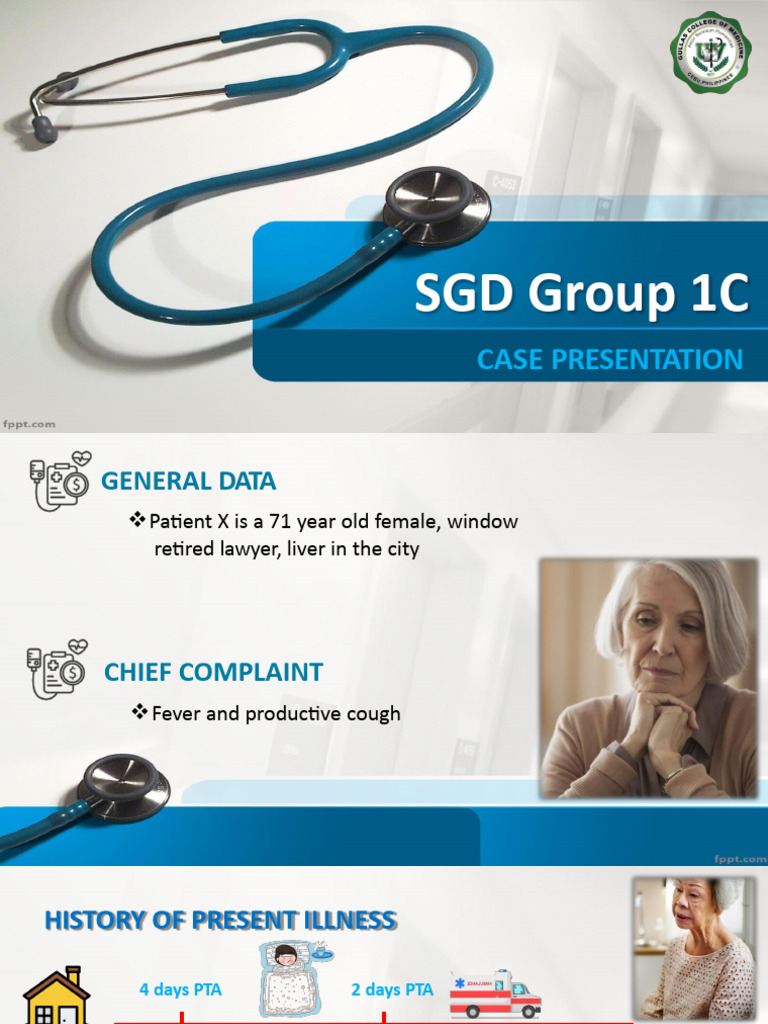 SGD Im Group 1c Final Presentation | PDF | Pneumonia | Lung