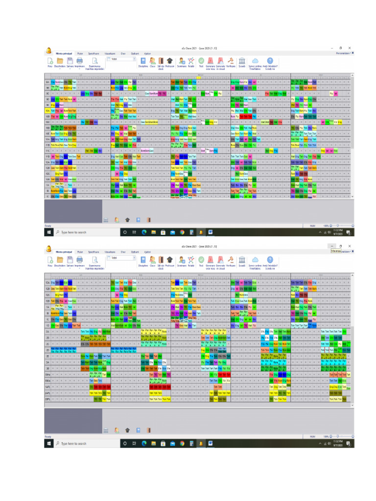 Orar Elevi 07.09 | PDF