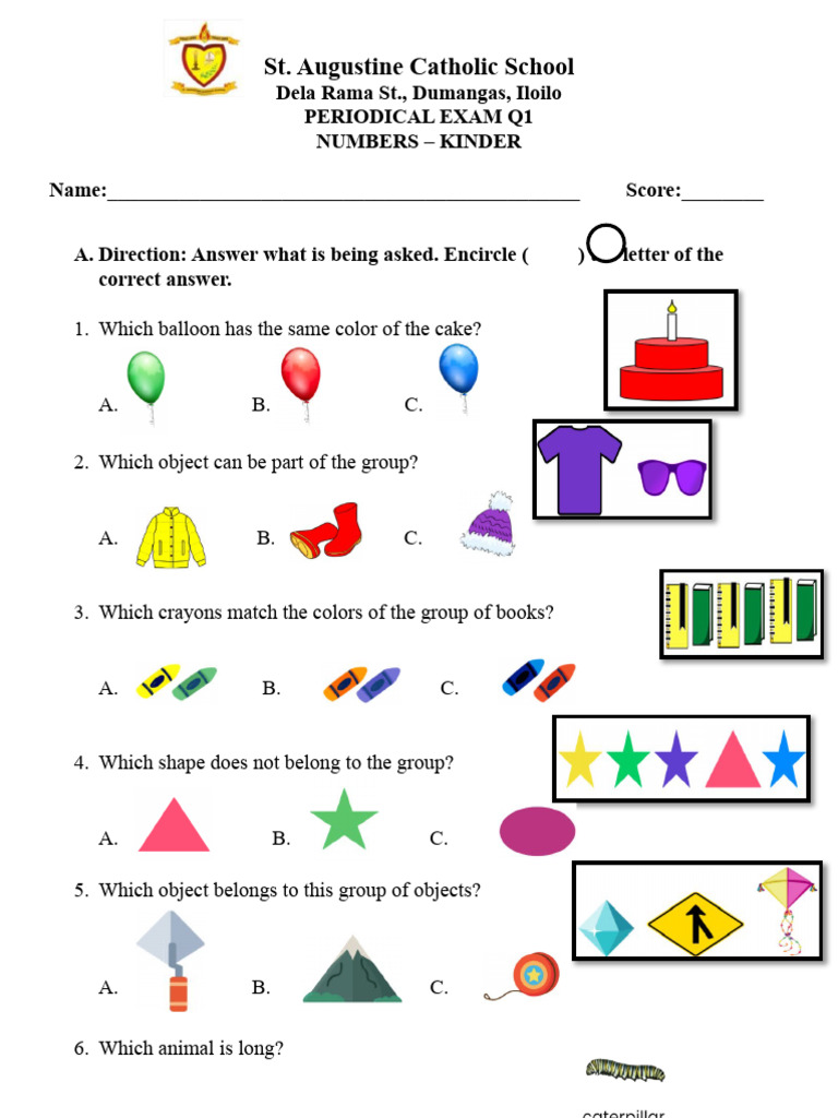 Numbers Kinder Q1 New | PDF