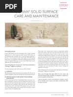 K-25292 Corian Solid Surface Seaming - 102019 | PDF | Countertop | Seam ...