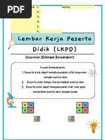 LKPD Bilangan Berpangkat Peer Teaching 1 | PDF