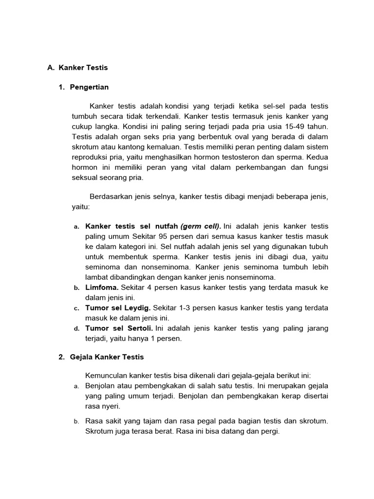 Kanker Testis | PDF