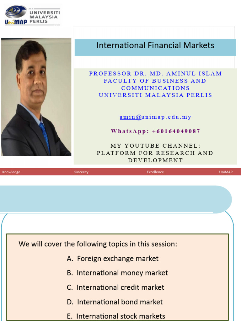 International Financial Management PPT Chap 1 | PDF | Foreign Exchange ...