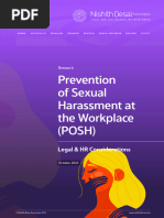 POSH Training Module Overview | PDF