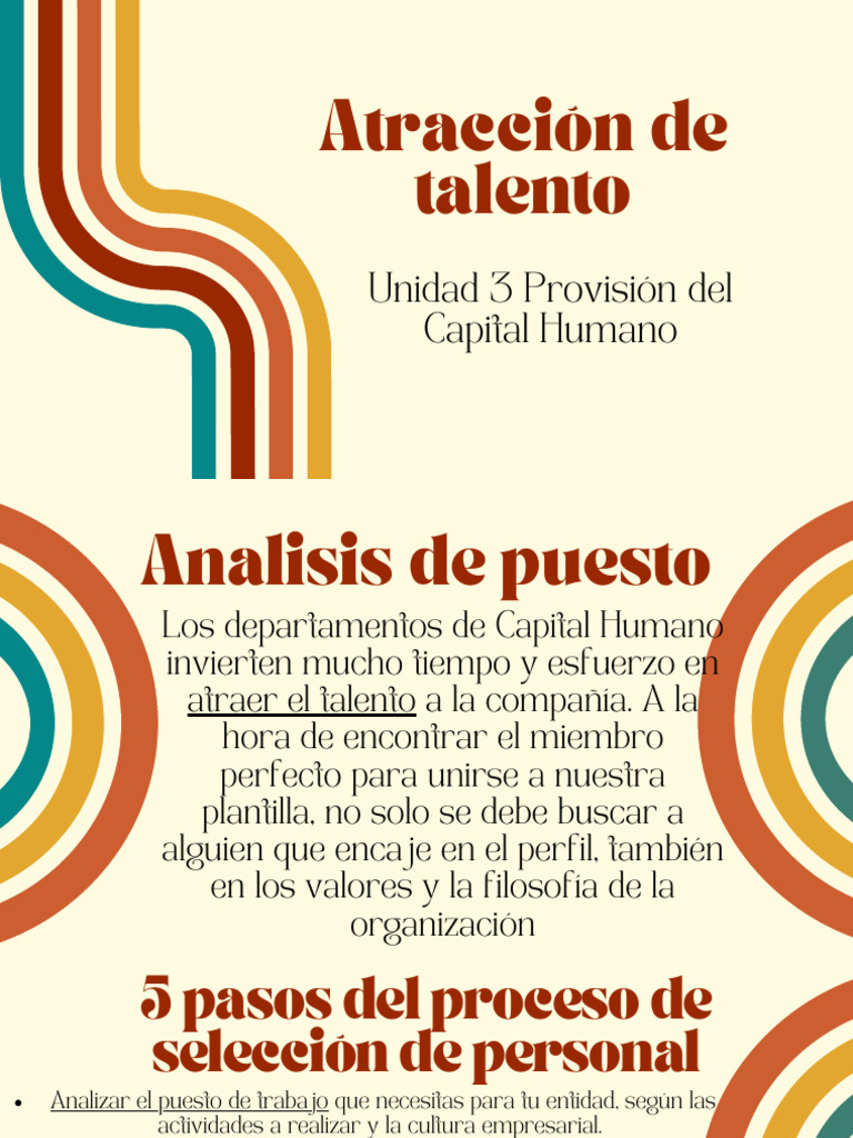 Atracción de Talento | PDF | Reclutamiento | Gestión de recursos humanos