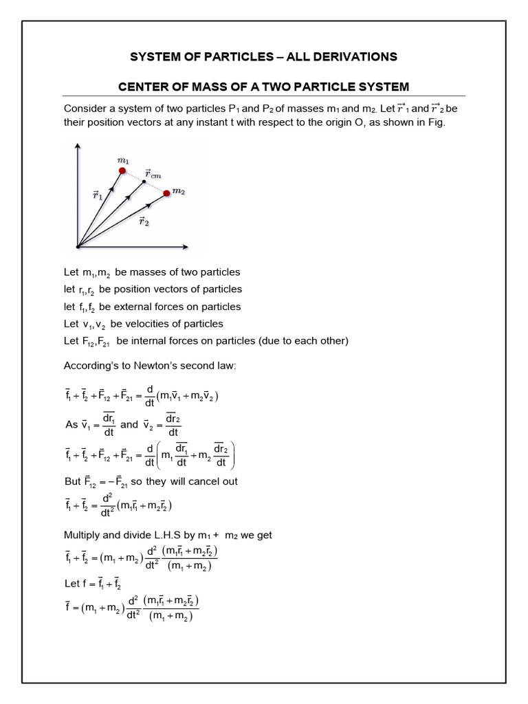 Physics: Particle Systems & Dynamics | PDF | Rotation Around A Fixed Axis | Torque
