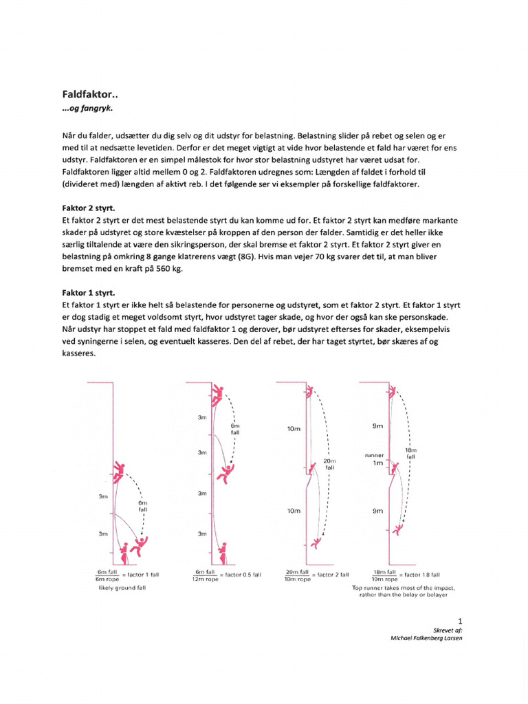 Klatre Kompendium-Michael Falkenberg Larsen | PDF