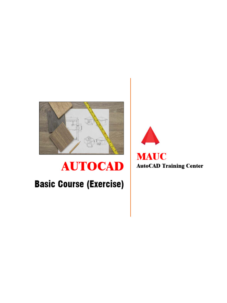 AutoCAD Intermediate Course - 2020 A1 EXERCISE | PDF