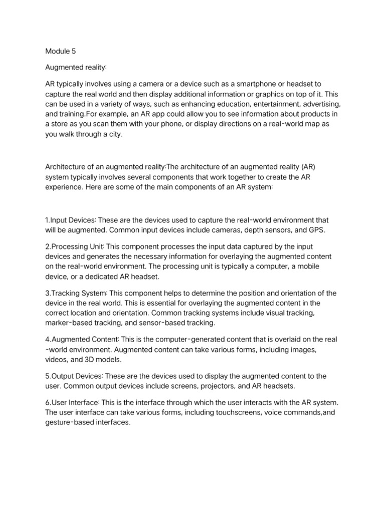 Eet Ia3 | PDF | Augmented Reality | Computer Vision