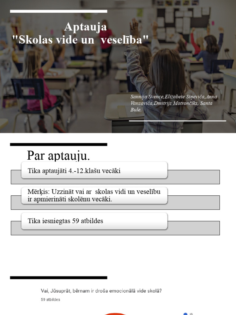 Skolas Vide Un Veselība | PDF