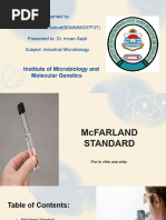 McFarland Standards - Principle, Preparation, Uses, Limitations | PDF ...