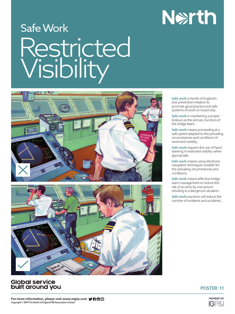 Poster 11 Restricted Visibility Safe Work Poster 1 | PDF | Safety