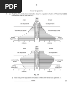 Geography Grade 10 Population Test | PDF | Xenophobia | Environmental ...