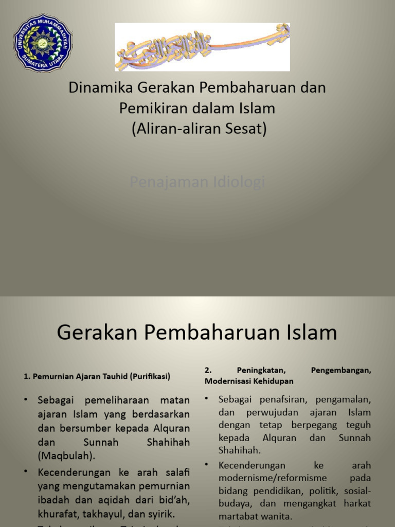 Baitul Arqam (Dinamika Gerakan Pembaharuan Dan Pemikiran Dalam Islam) | PDF