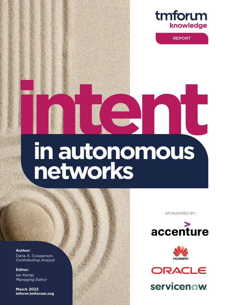 Intentin Autonomous Network Report WEB | PDF | Autonomy | Cloud Computing