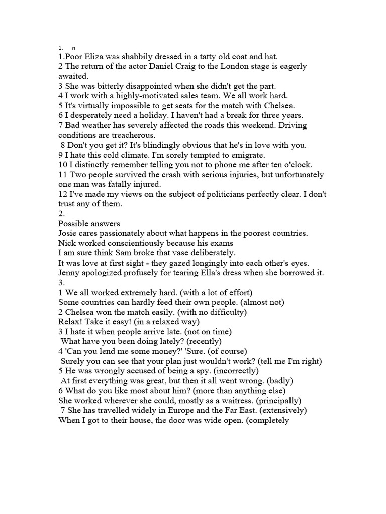 Language Focus 2 | PDF | Young Adult