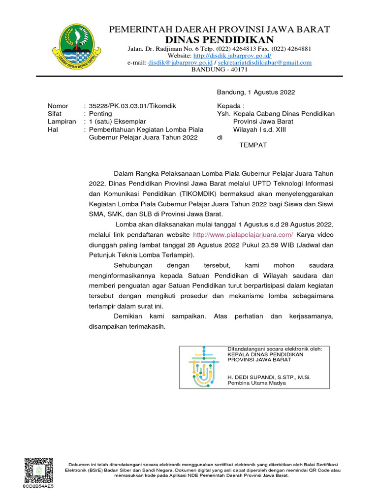 surat_edaran_untuk_sekolah | PDF