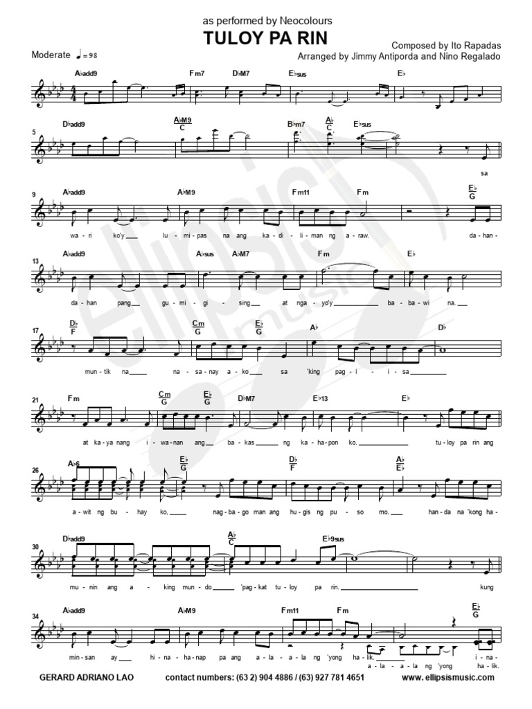 TuloyPaRin (Neocolours) | PDF