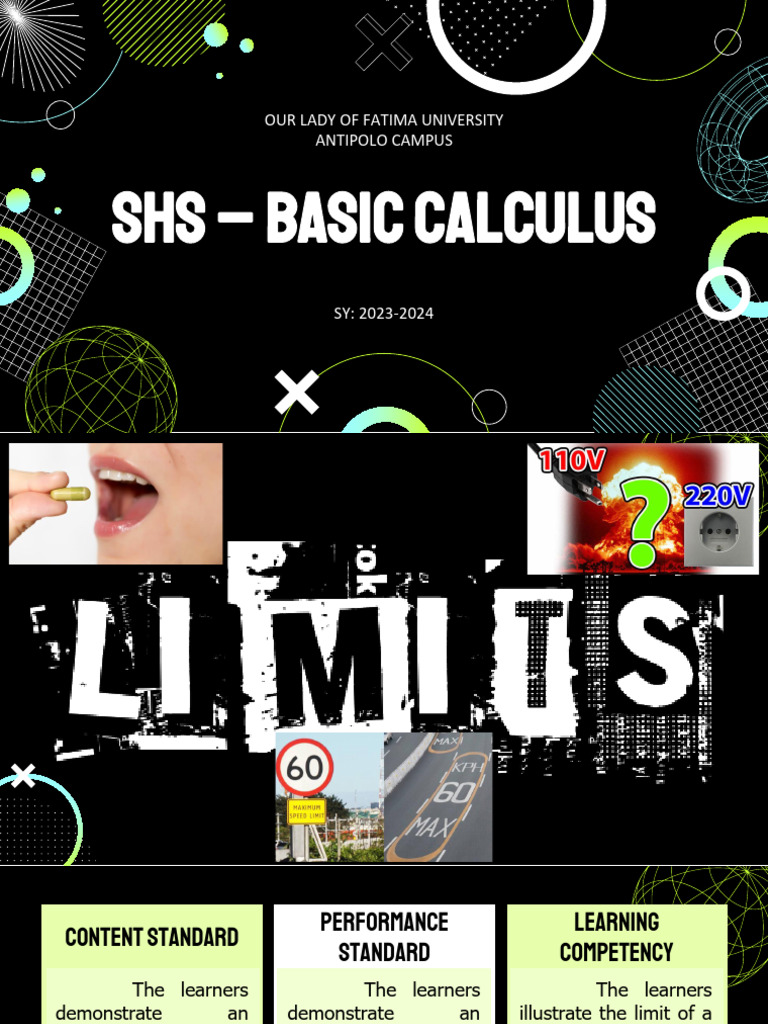 Lesson1 - Limit Using Table of Values - Canvas | PDF | Limit ...