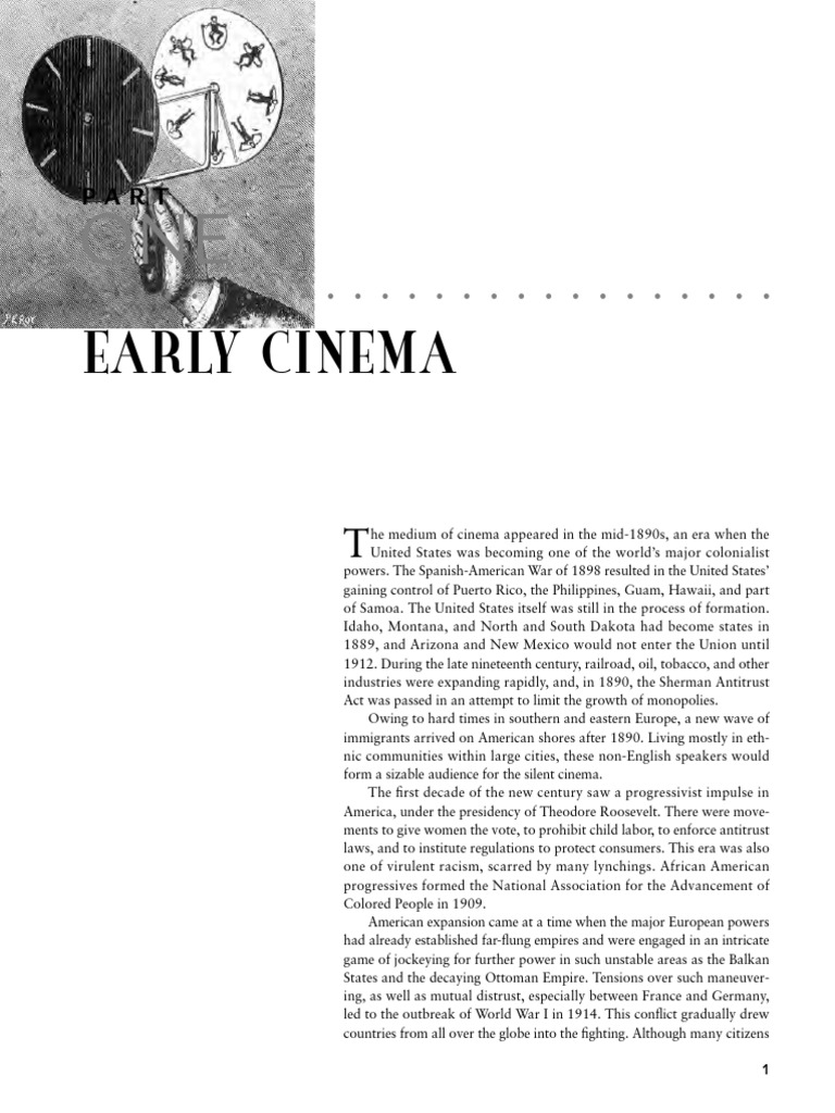 Chapter 1 and 2 Film History An Introduction | PDF