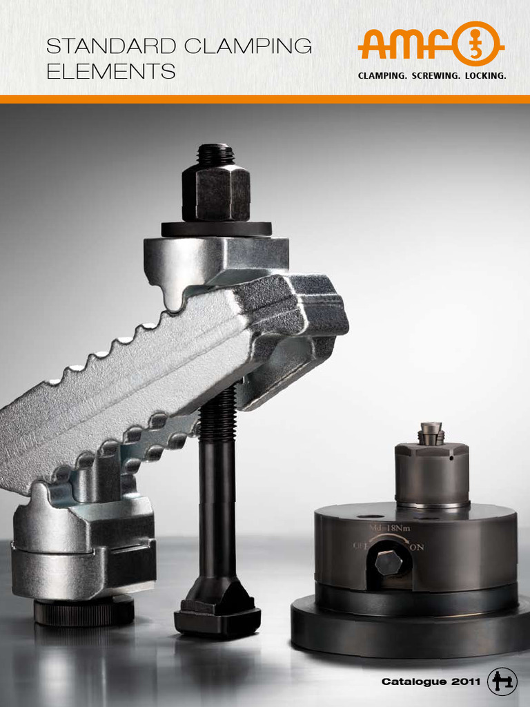 AMF Standard Clamping Catalogue 2011 | PDF | Vacuum | Pump