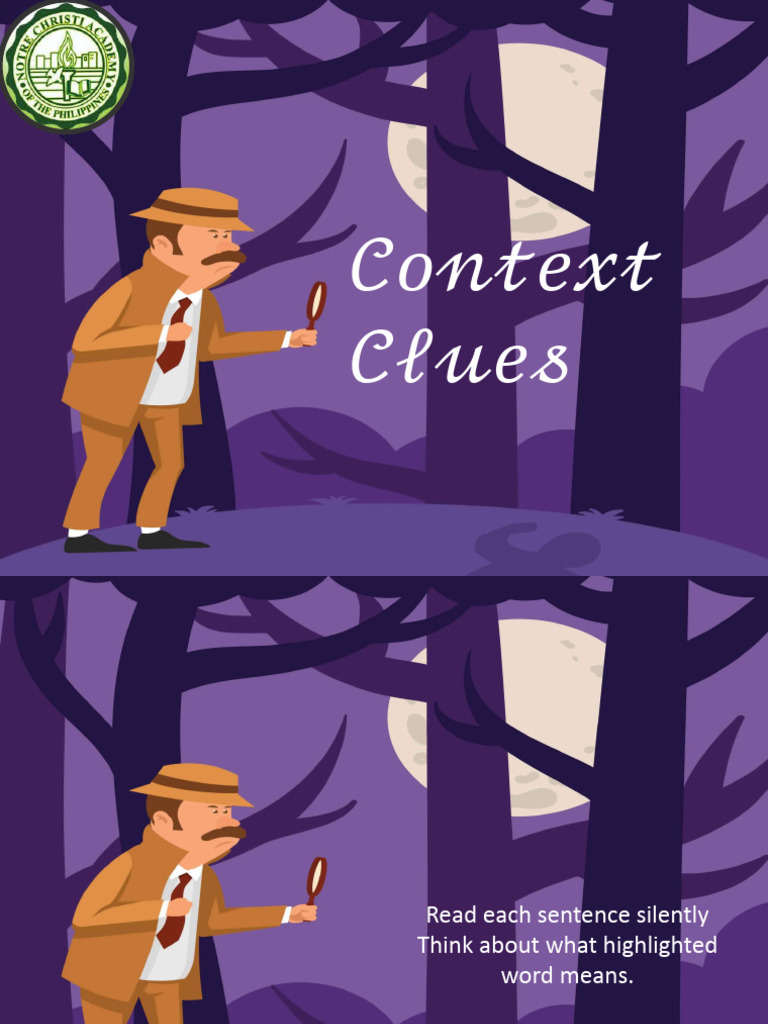 Lesson-3 Context Clues | PDF | Cognitive Science | Psychology