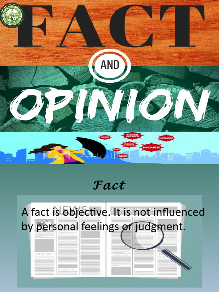 Lesson 5 Facts and Opinion | PDF | Career & Growth | Business