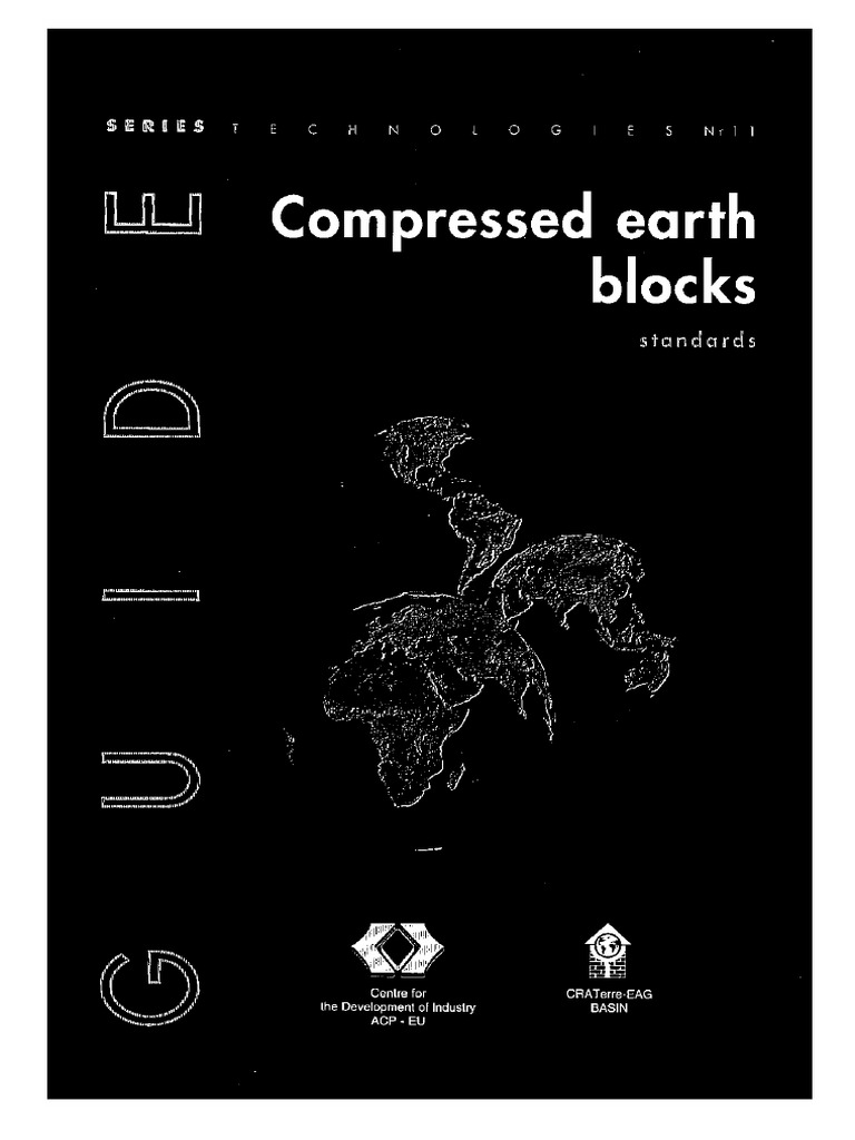 Compressed Earth Blocks Standards | PDF